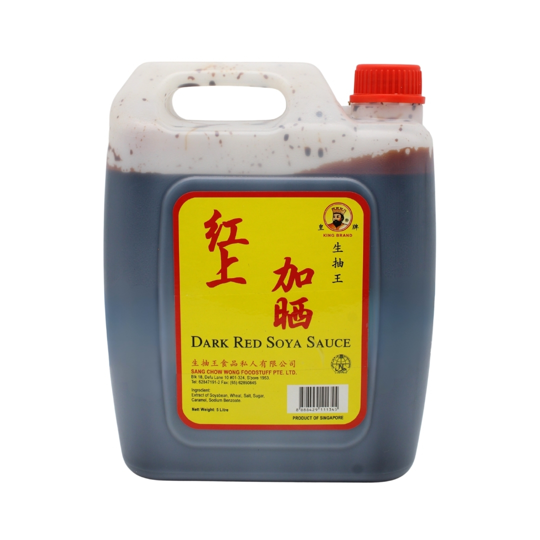 Dark Red Soya Sauce 红上加晒 5L – Sang Chow Wong Pte. Ltd.